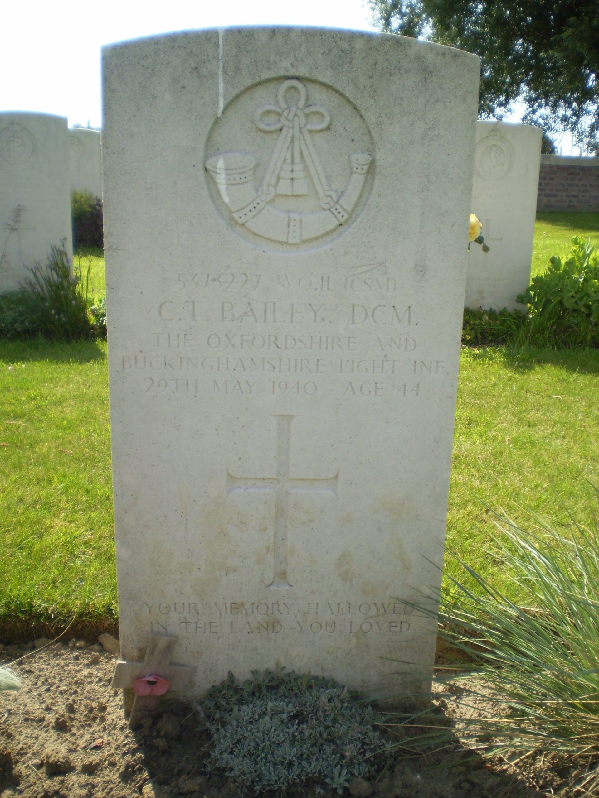 The Man Behind the Medals: CSM 5373227 Cecil Bailey, DCM – Soldiers of ...